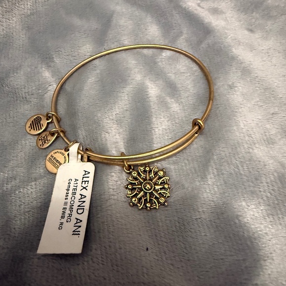 Alex and Ani | Jewelry | Alex And Ani Gold Compass Bracelet | Poshmark